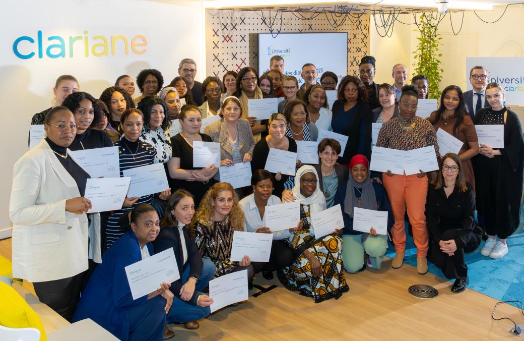 Avec 185 nouveaux collaborateurs diplômés, Clariane confirme l’importance de la formation dans ...
