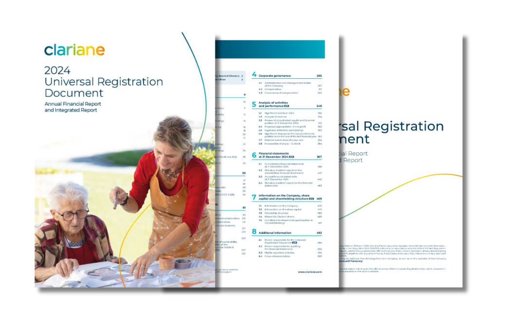 Clariane | Taking care of each person’s humanity in times of vulnerability