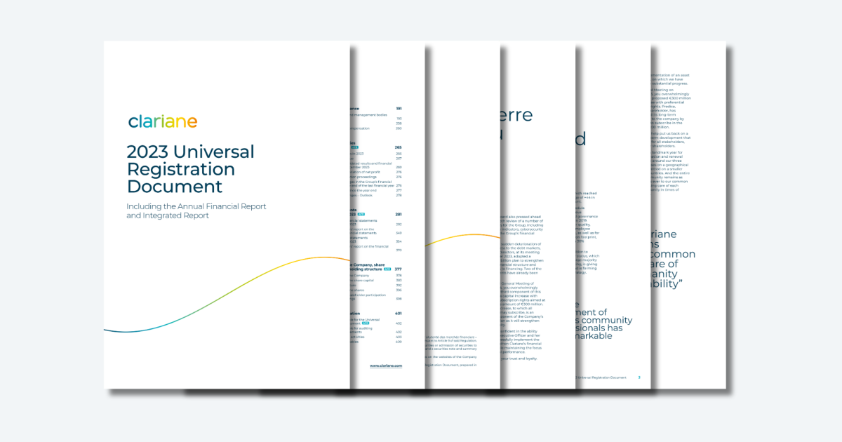 The Clariane Group publishes its Universal Registration Document 2023 ...